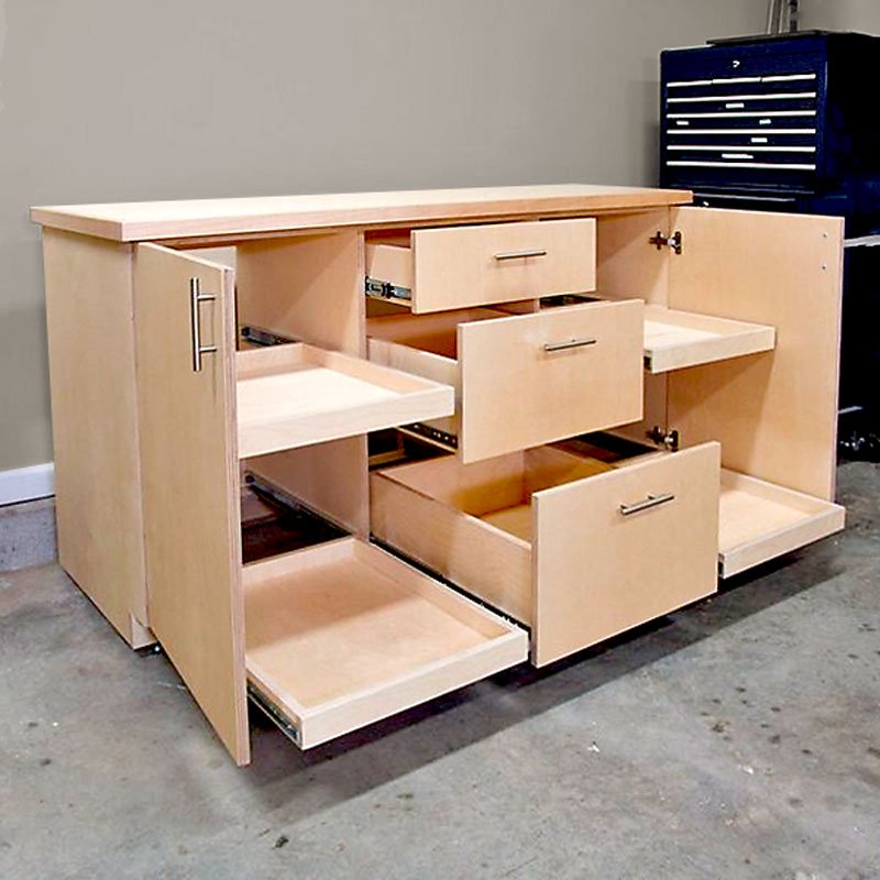 Modular Garage Shop Cabinets Bundle – Fix This Build That